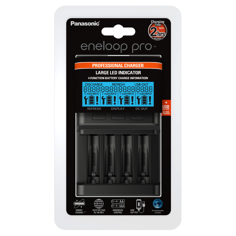 Pilas Eneloop Pro 4 Aaa De 930 Mah Bk 4hcde 4le